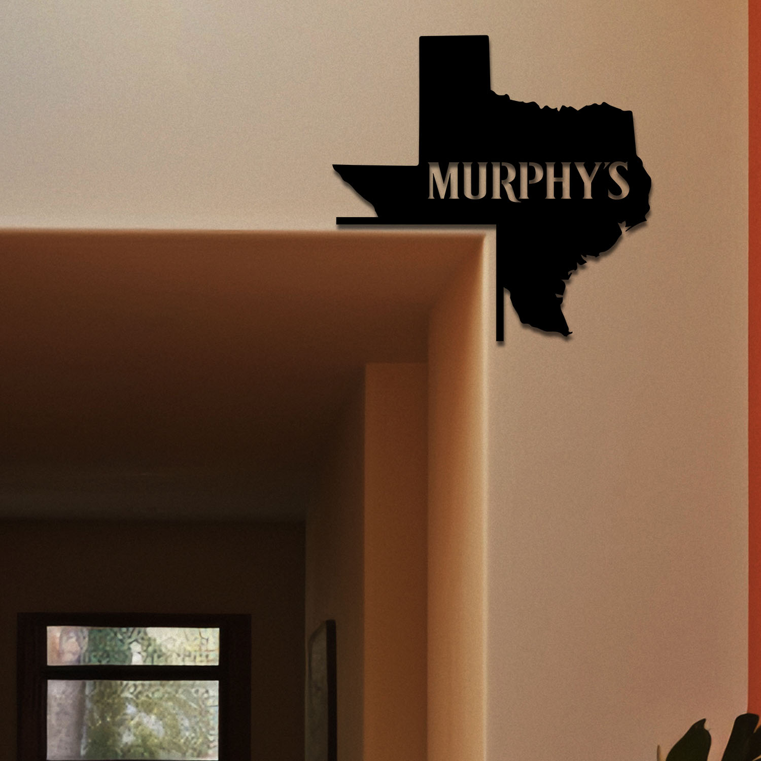 Murphy’s Irish Stout Texas State Map Metal Door Corner Home Bar Pub ...