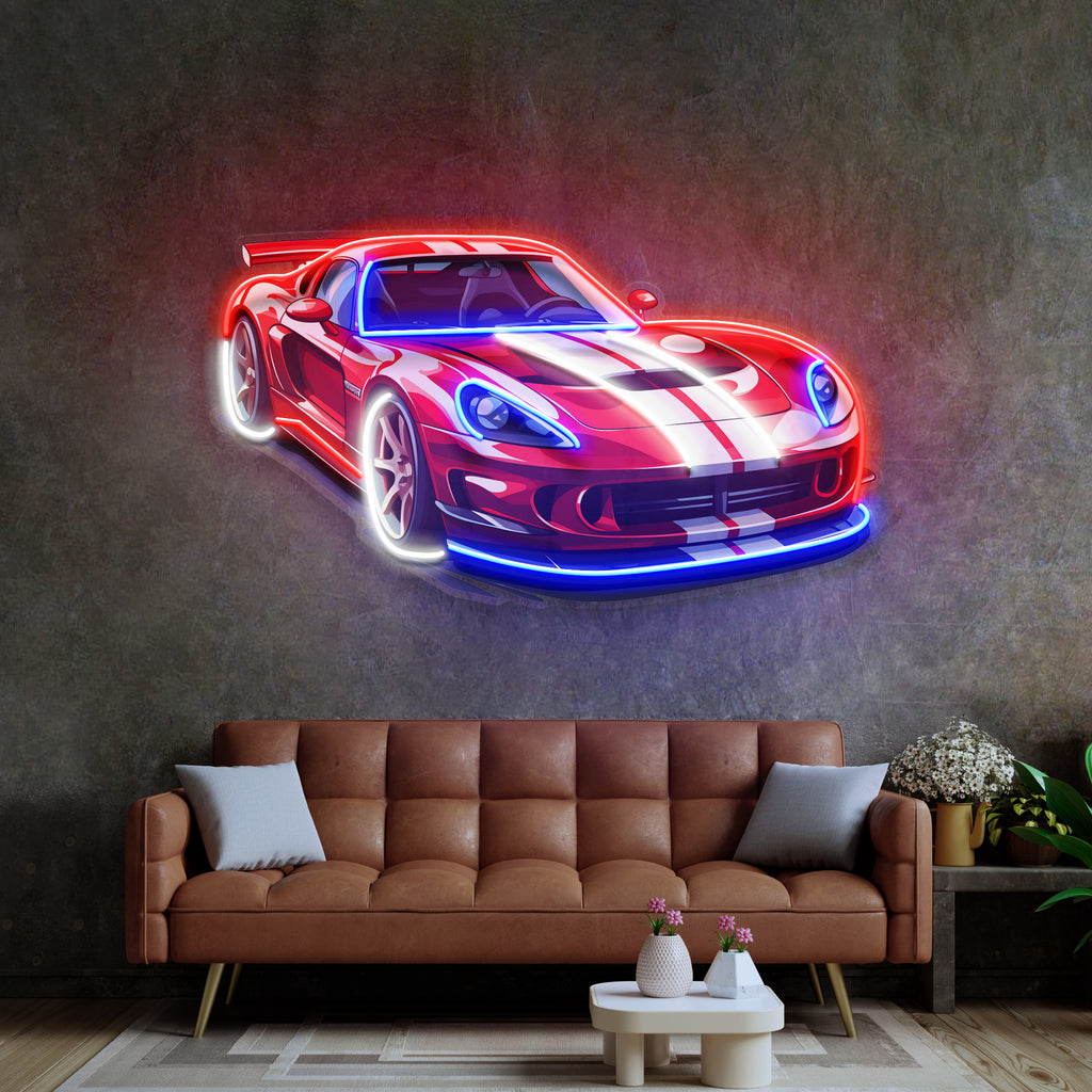 Ford GT 2005 Super Car Neon LED Sign Garage Decor – Lynseriess